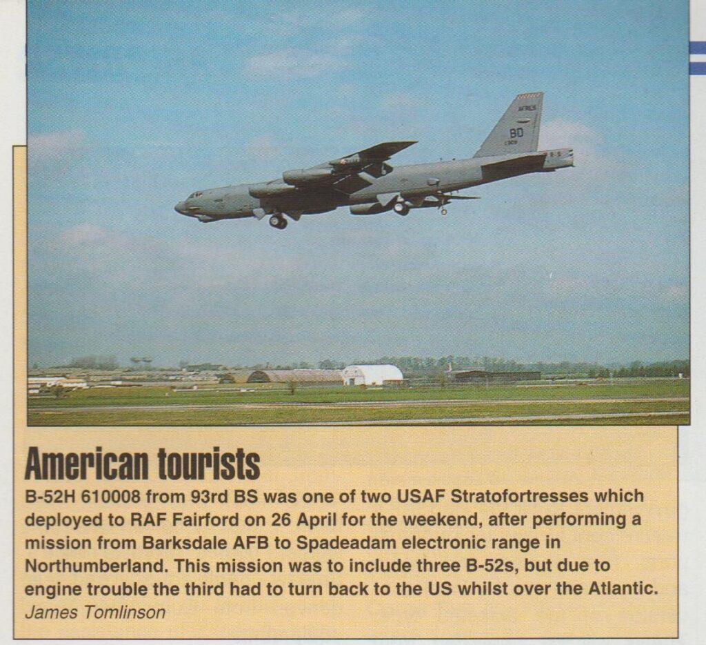 1990’s – RAF Fairford