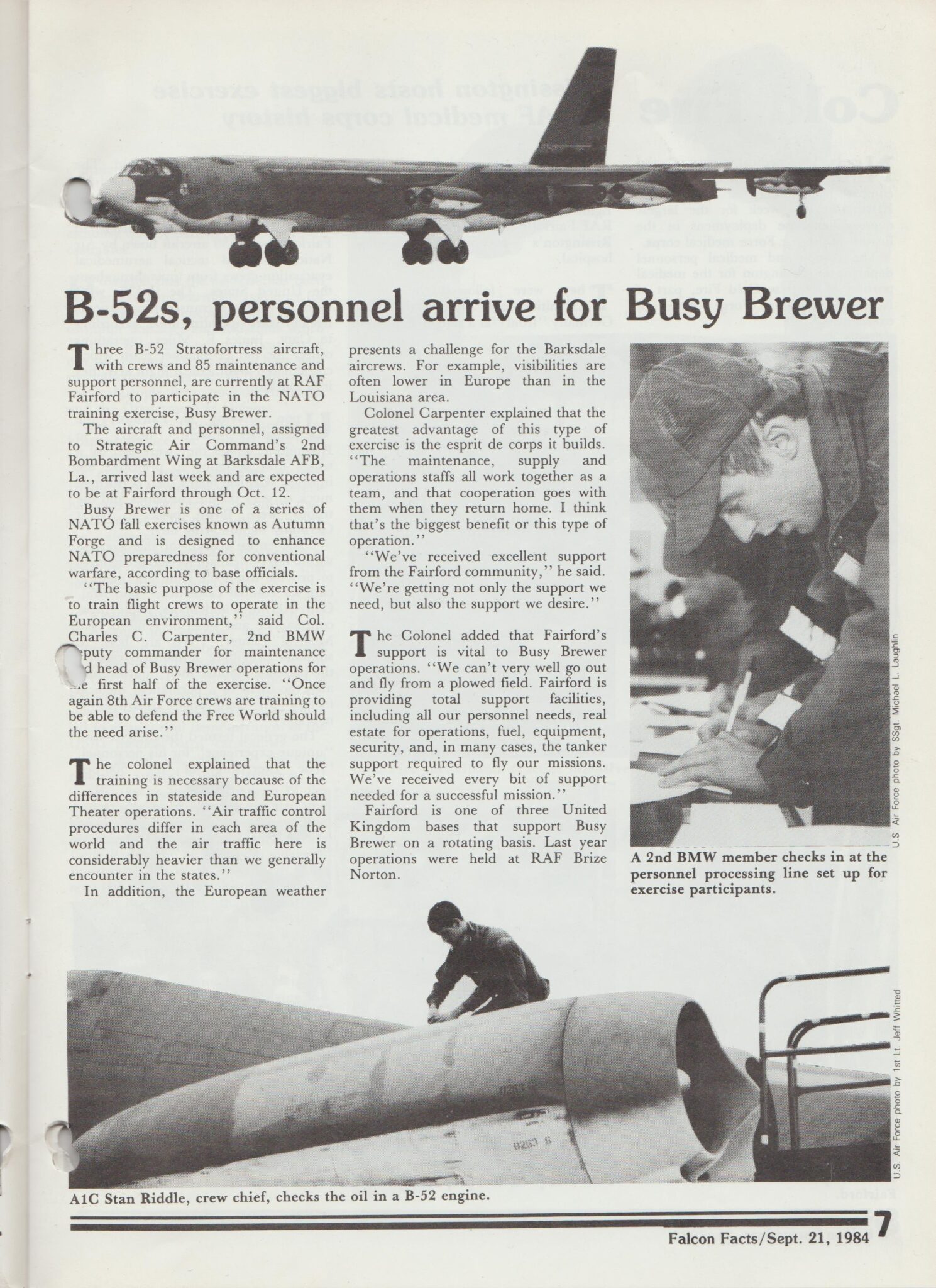 1980’s – RAF Fairford